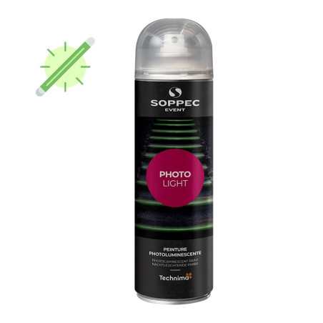 PHOTO LIGHT Glow In The Dark Spray Paint - SOPPEC | Technima