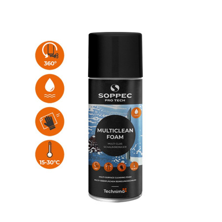Multi-clean foam spray | General purpose cleaner - SOPPEC